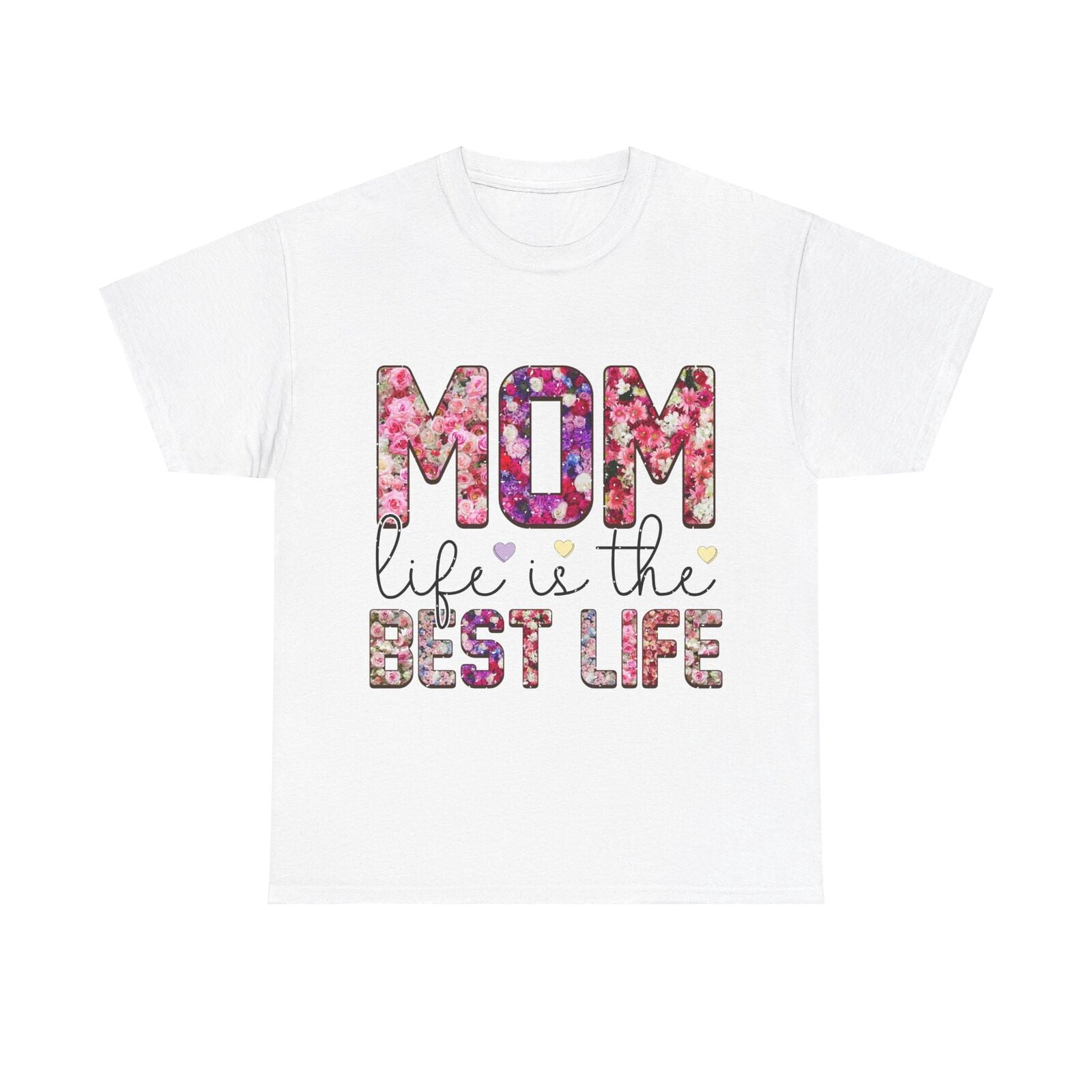 MOM BEST LIFE T-Shirt Mother Mum Family Parent Gift Dearest Mothers ...
