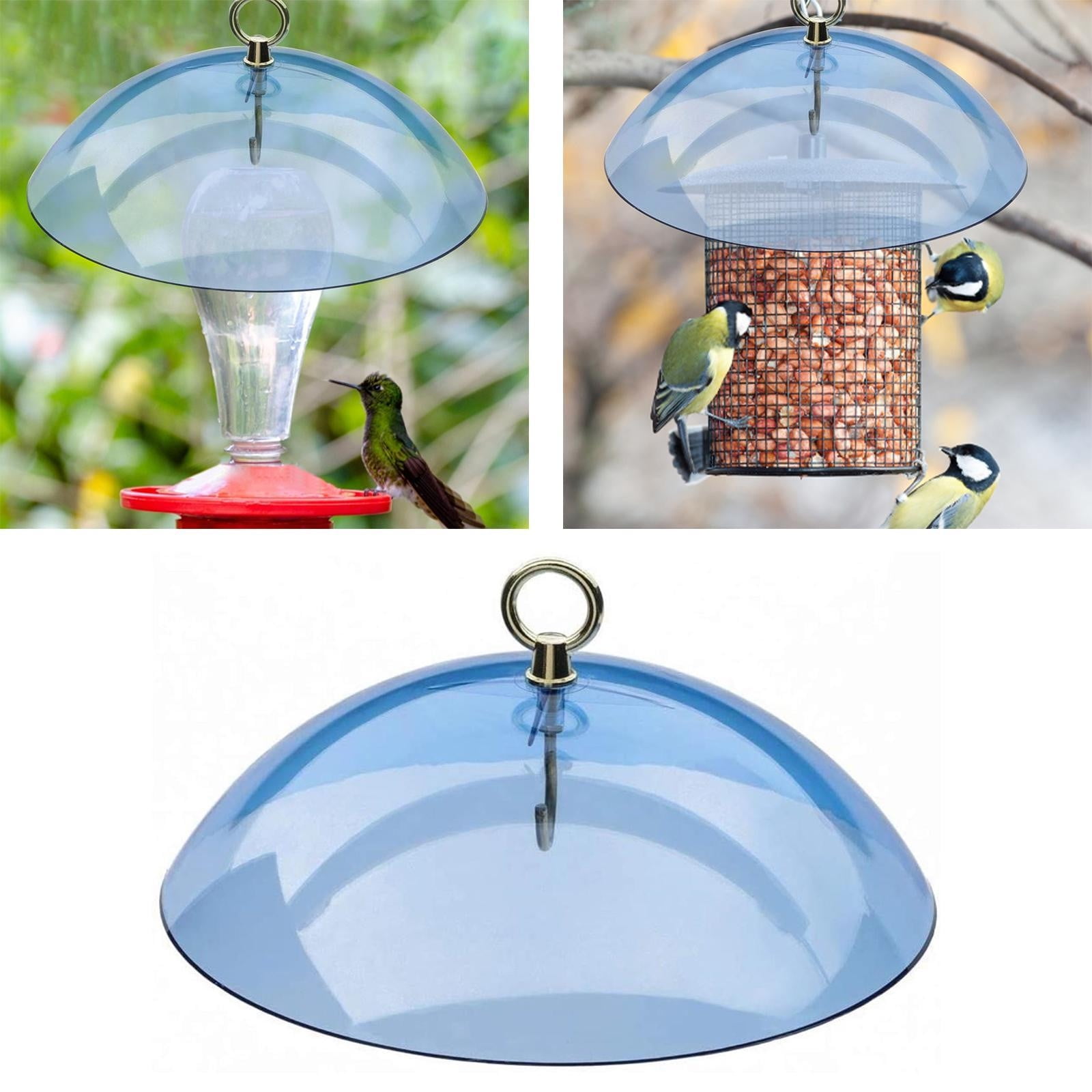 MOMFEI Plastic Bird Feeder Baffle,Bird Feeders Dome Cover for Hanging ...