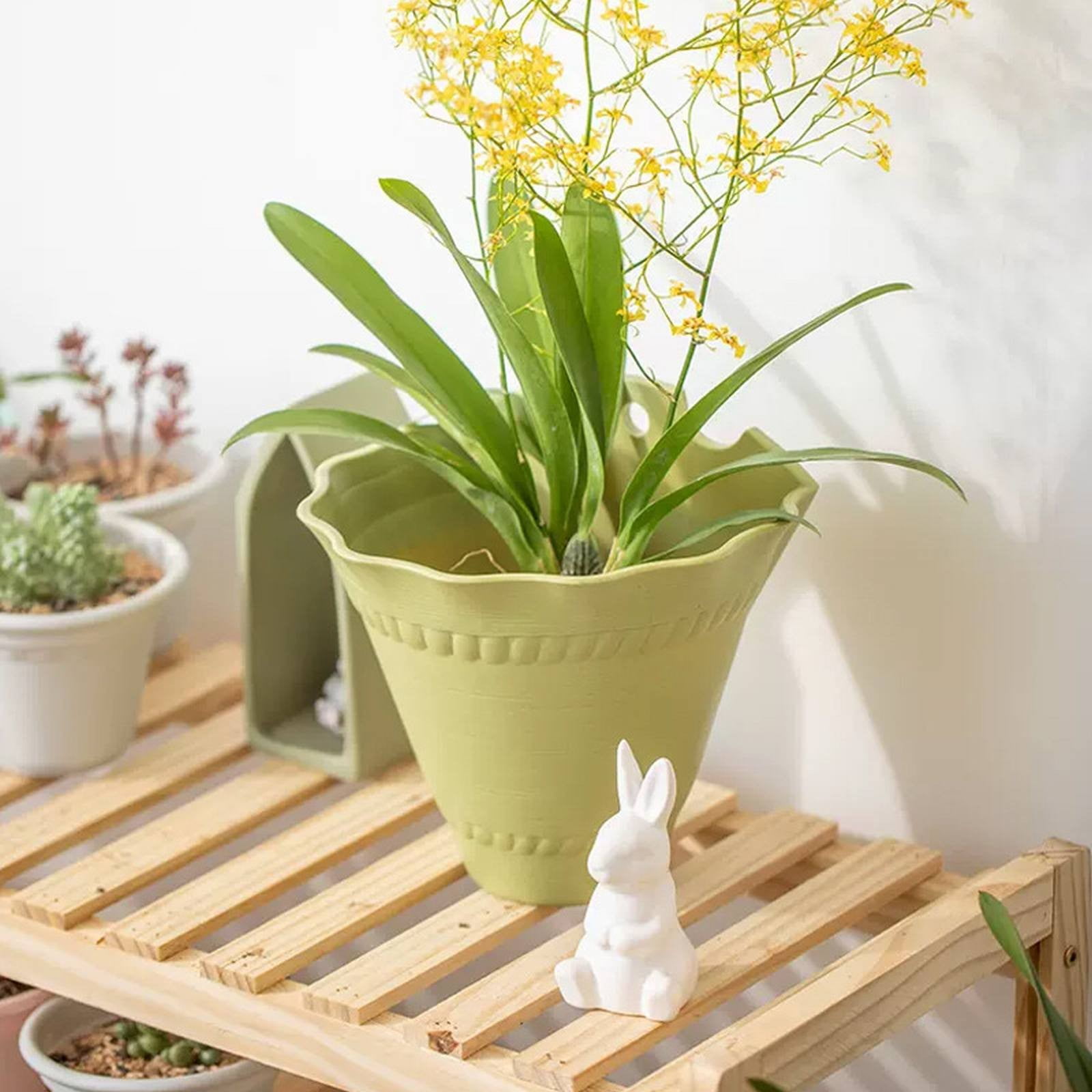 MOMFEI Wall Hanging Flower Pot, Goblincore Room Decor, Indoor Planters ...