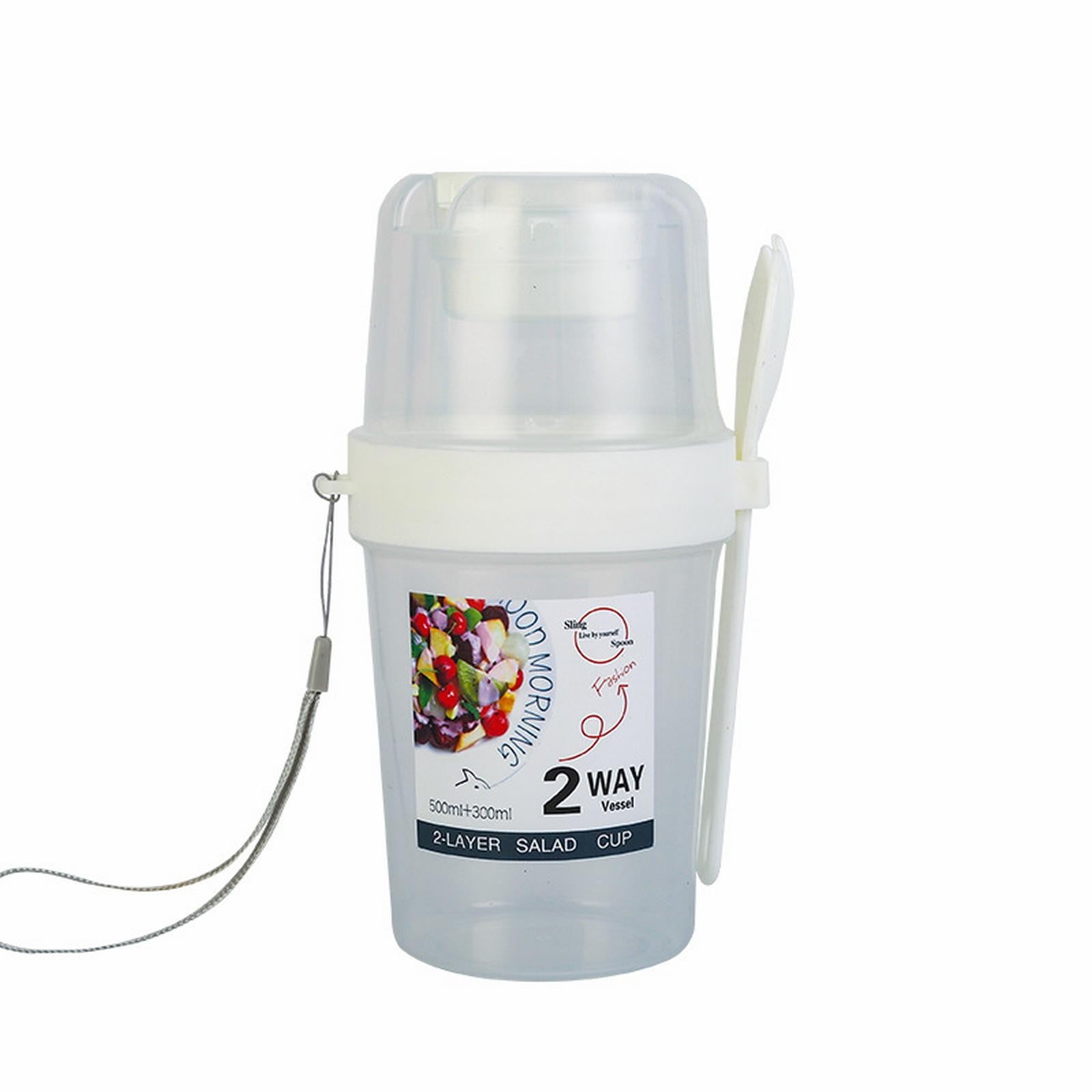 MOMKER Clearance!Glass&Bottle,Salad Shaker Cup Container for Lunch ...