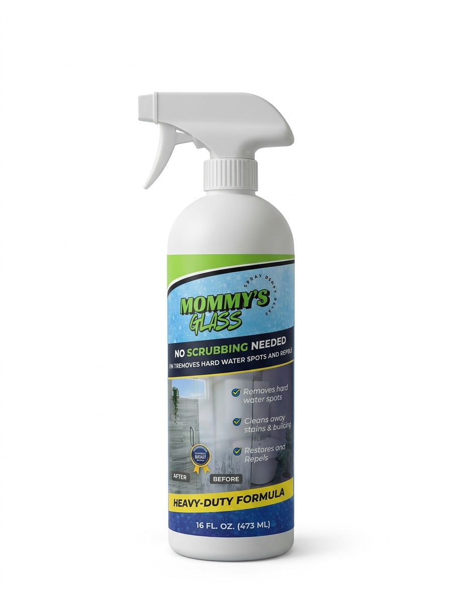MOMMY'S GLASS 2 in 1 HARD WATER SPOT REMOVER AND REPELLENT - Walmart.com