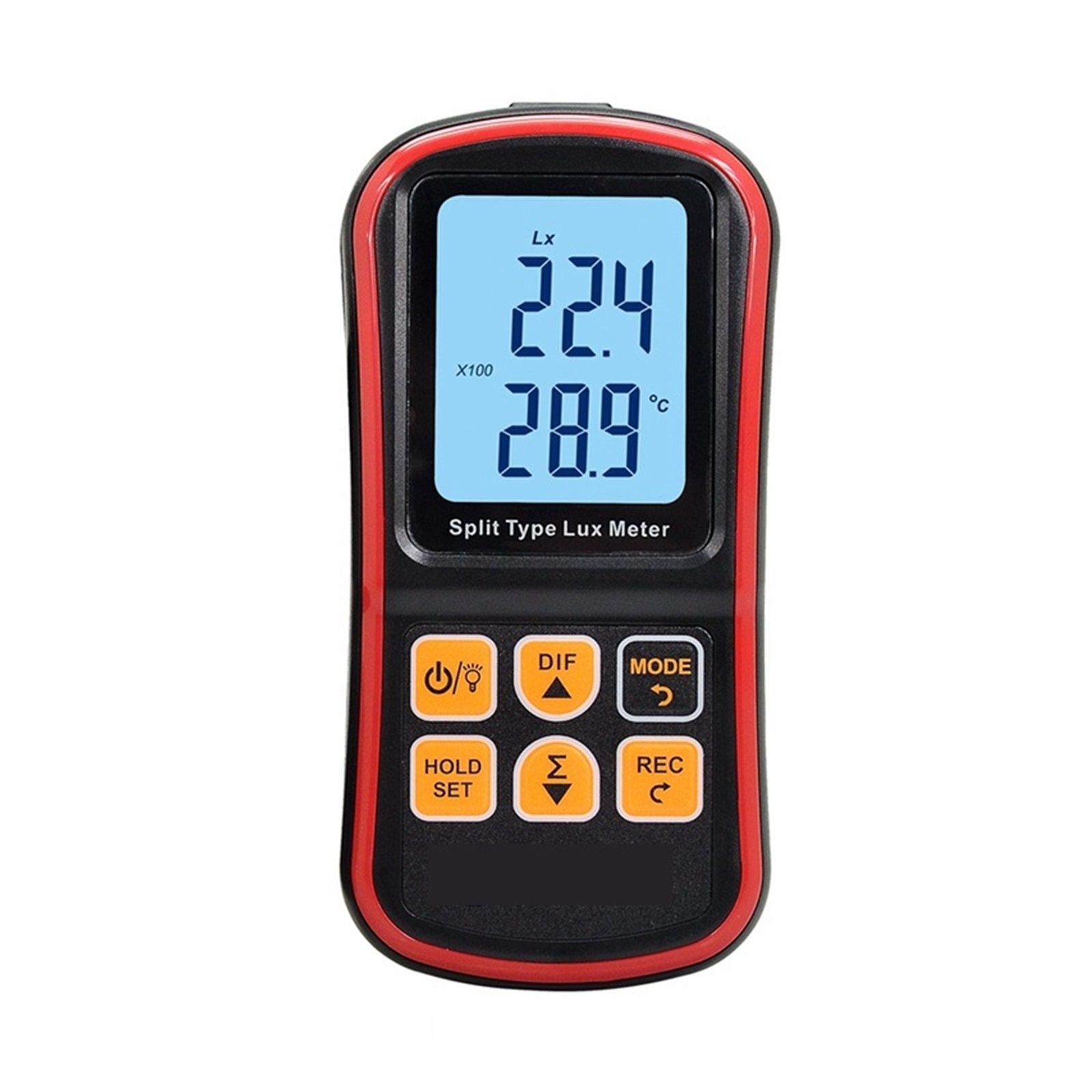 MOMO 5PCS Digital Split Lux Meter Light Meter 0~200000 Lux Luxometer ...