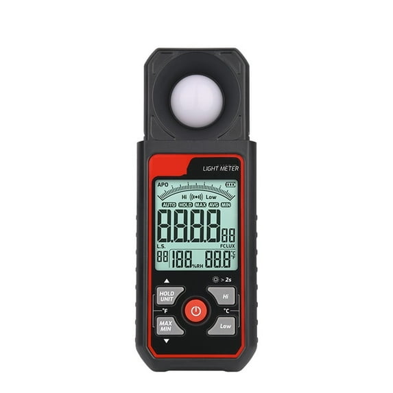 MOMO Didital Light Meter Photography Luxmeter 300000LUX Illuminometer ...