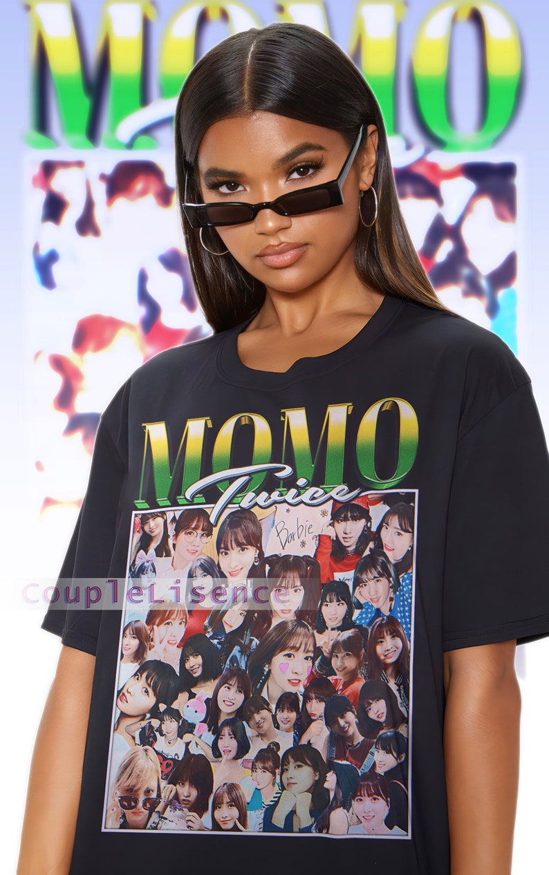 MOMO TWICE Vintage Shirt | Momo Homage Fan Tees | Momo Homage Retro ...