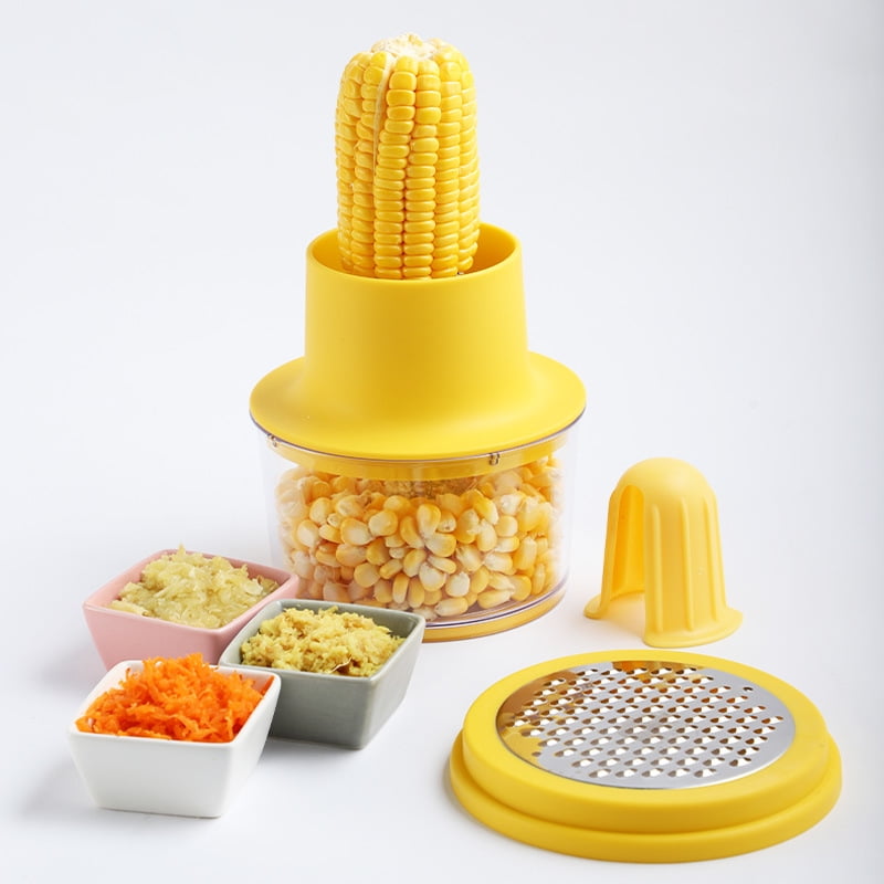 MOMODI Corn Peeler, Corn Kernel Cutter, Ginger Grater, Quick Corn ...