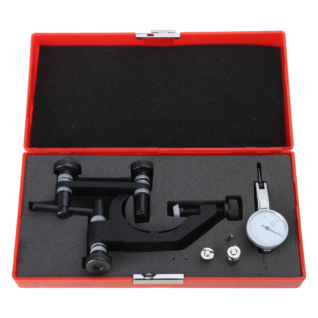 MOMOJIA 1-7/8in White Face Test Indicators 0-15-0 Reading Gauge with ...