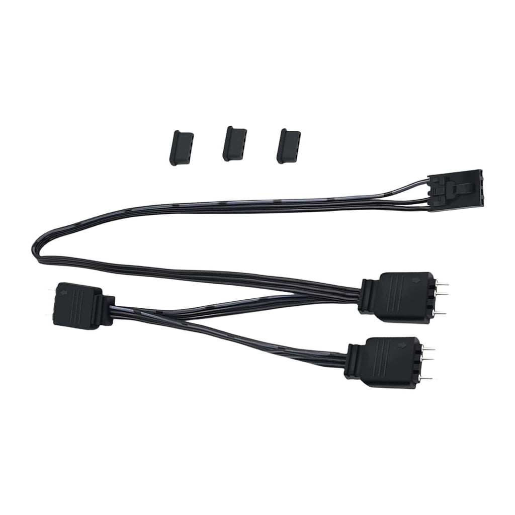 MOMOJIA 1 to 3 4pin to 3Pin ARGB Splitter Cable 5V3P For HDLL120 ...