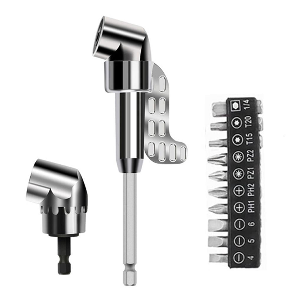 MOMOJIA 105° Angle Wrenches Drill Multifunctional Angle Bit Holder ...