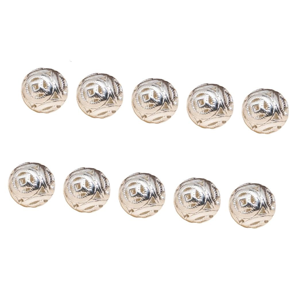 MOMOJIA 10Pcs Cloud Pattern Buttons Metal Sewing Buttons Fasteners For ...