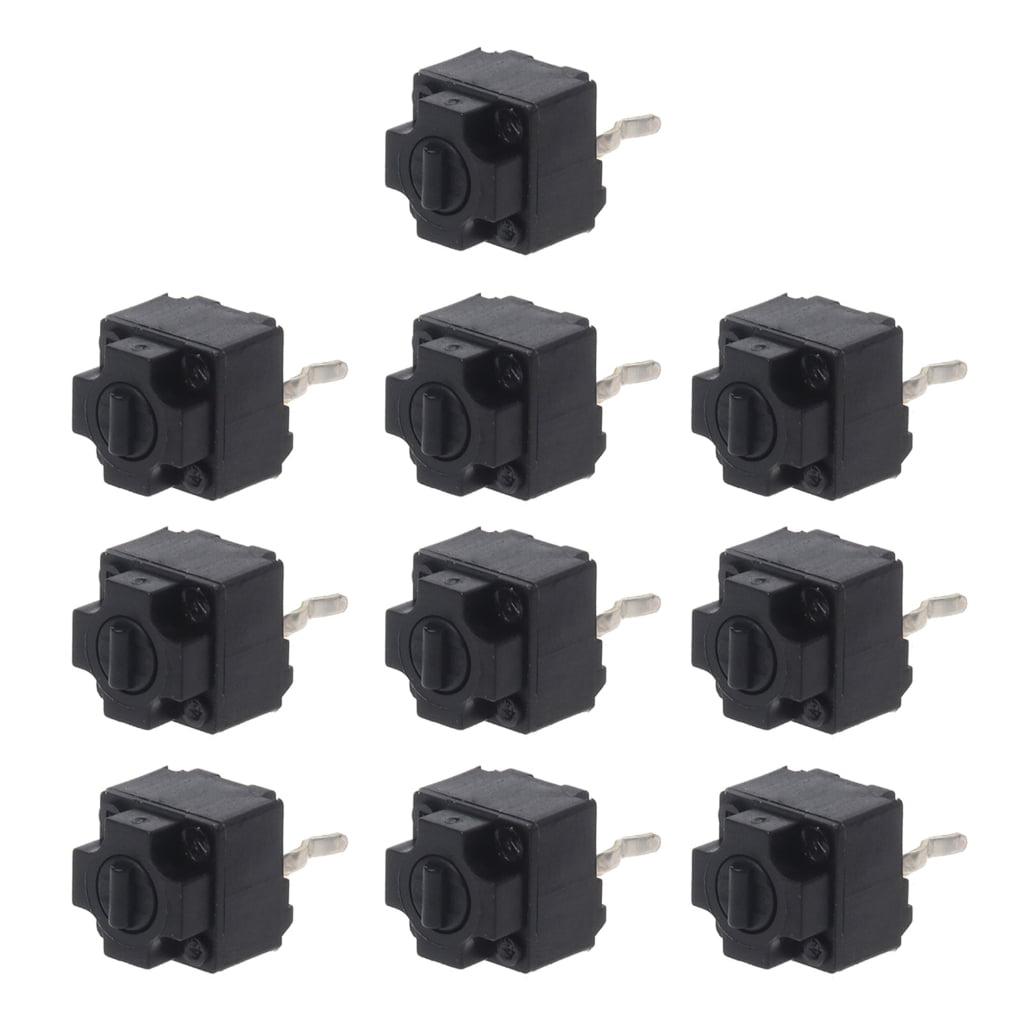 MOMOJIA 10Pcs EVQP0K07KBB4 Mouse Switches Button Mouse MicroSwitch Black Spots Gaming Mouse ...