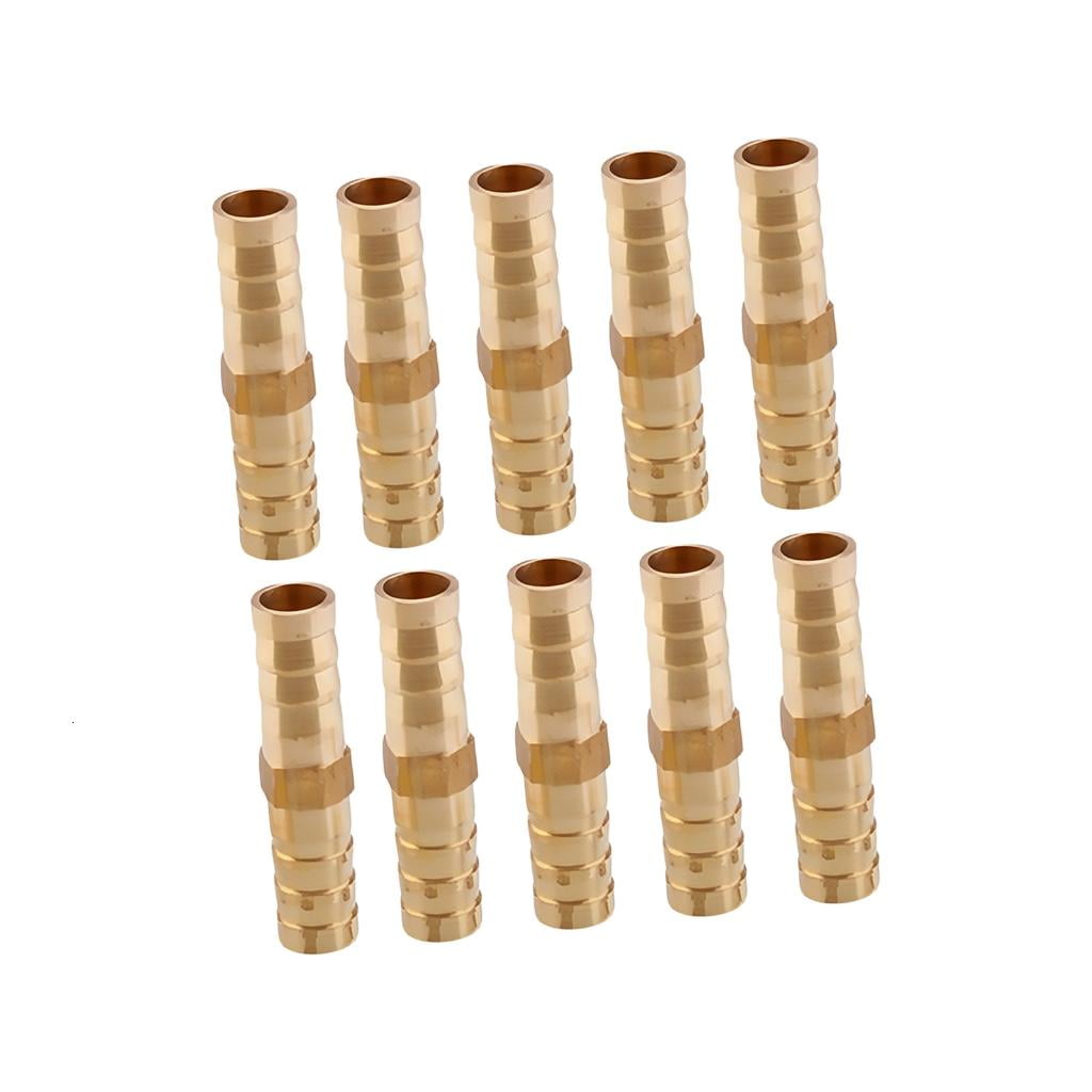 MOMOJIA 10Pcs Heavy Duty Brass Hose Joint Connectors for Secure ...