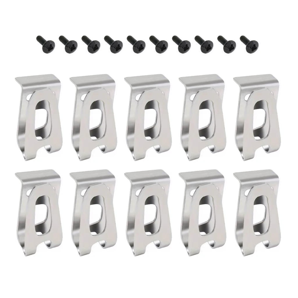 MOMOJIA 10Pcs/set Belt Clip Replacement for Tool Belt DHP480 DHP482 ...