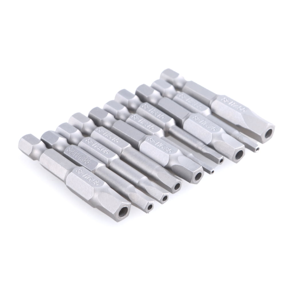 MOMOJIA 10Pieces Magnetic Pentagonal Head Screwdriver Bits 1/4 ...