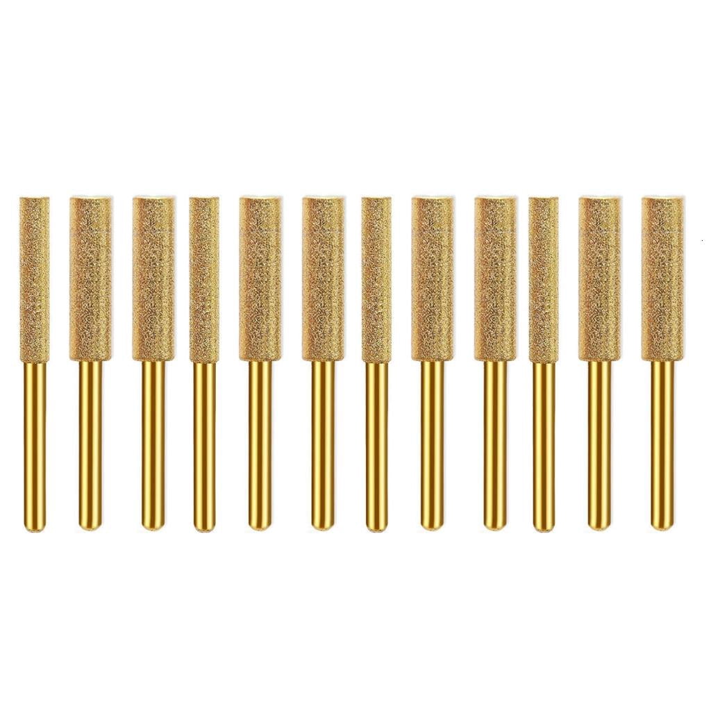 MOMOJIA 12pcs Diamantine Burrs Grinding Stone Head Suitable for ...