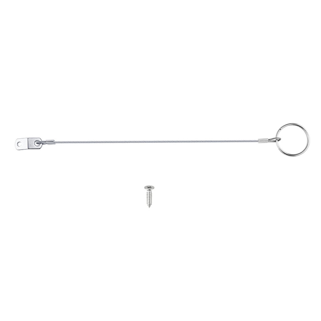 MOMOJIA 150mm/240mm/300mm Lanyard Cable Stainless Steel Safety Tether ...