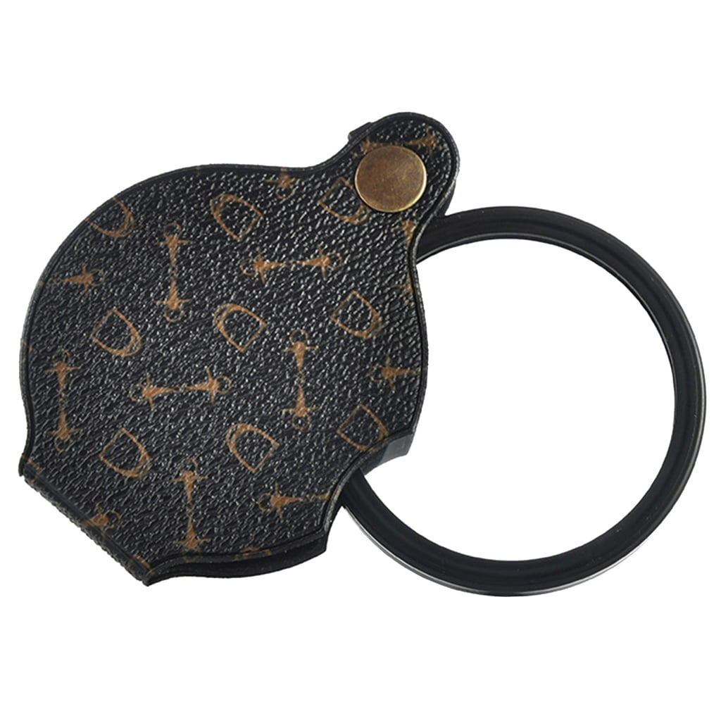 MOMOJIA 15X Folding Pocket Magnifier Magnifying Reading Glass Lens with ...