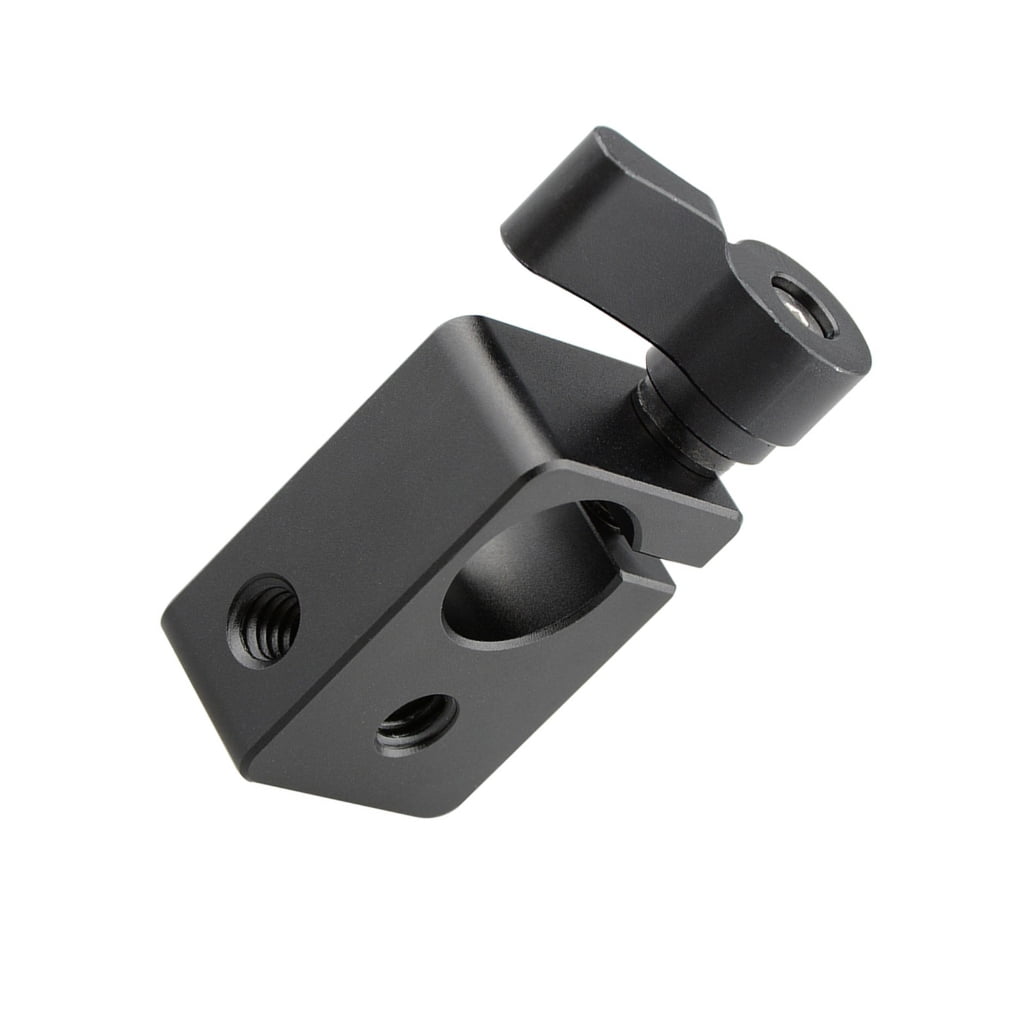 MOMOJIA 15mm Single Rod Clamp Adapter With 1/4inch-20 Threaded Hole For Camera Cage Shoulder ...
