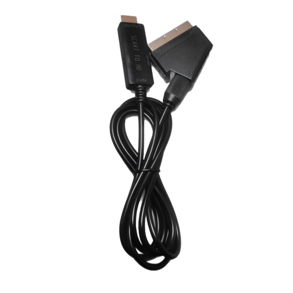 MOMOJIA 180cm SCART to HDTV Port AV Signals Conversion Cable Cord 1.80m ...