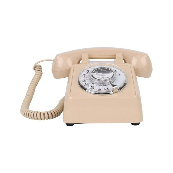 MOMOJIA 1Set Strong ABS Plastic and Metal Rotary Wheel Landlines ...