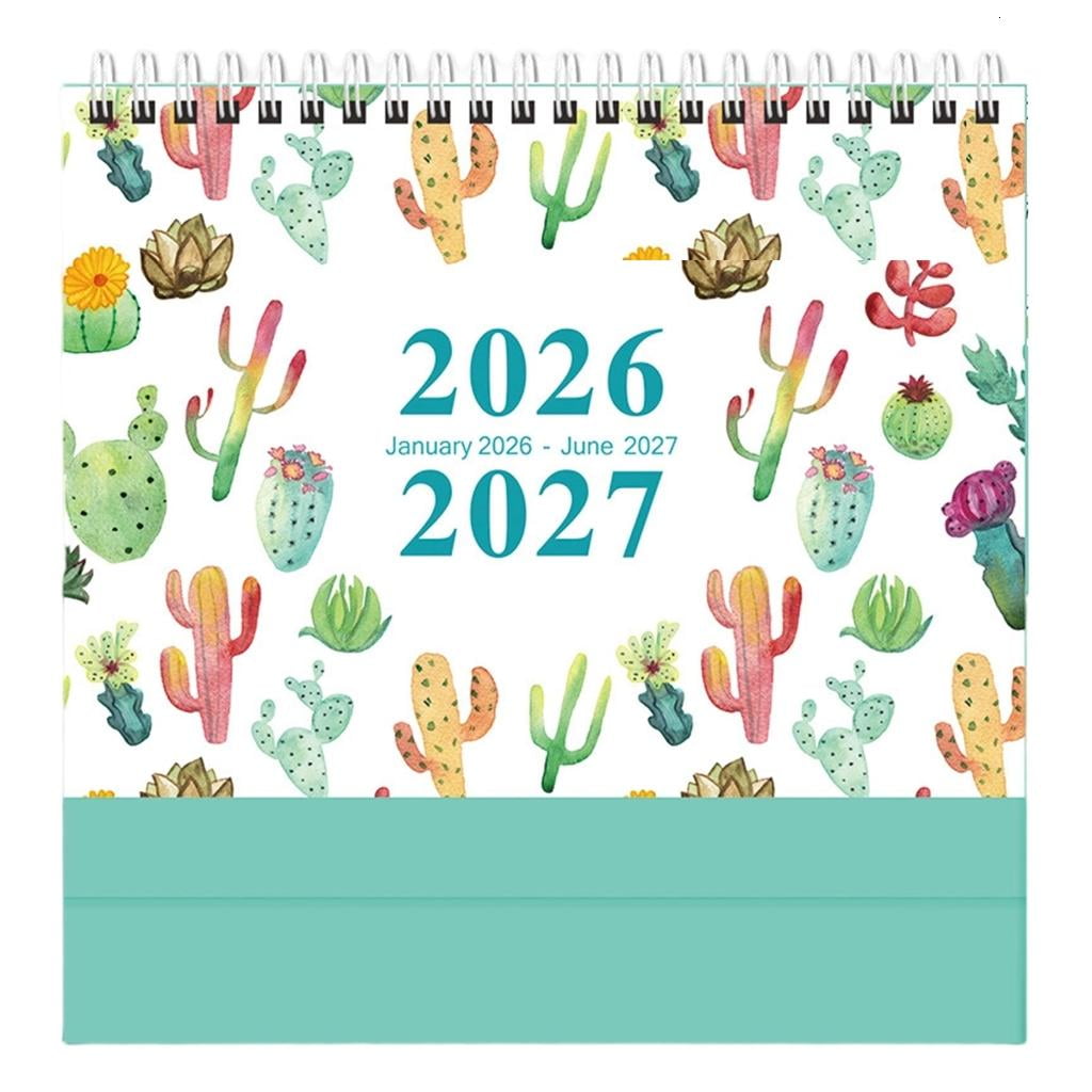 MOMOJIA 2026 Creative Mini Desk Calendar Decorations Stationery School ...