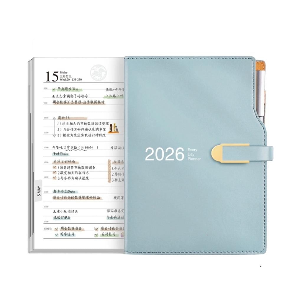 MOMOJIA 2026 Daily Planner Organizers Notebook Work Planner For ...