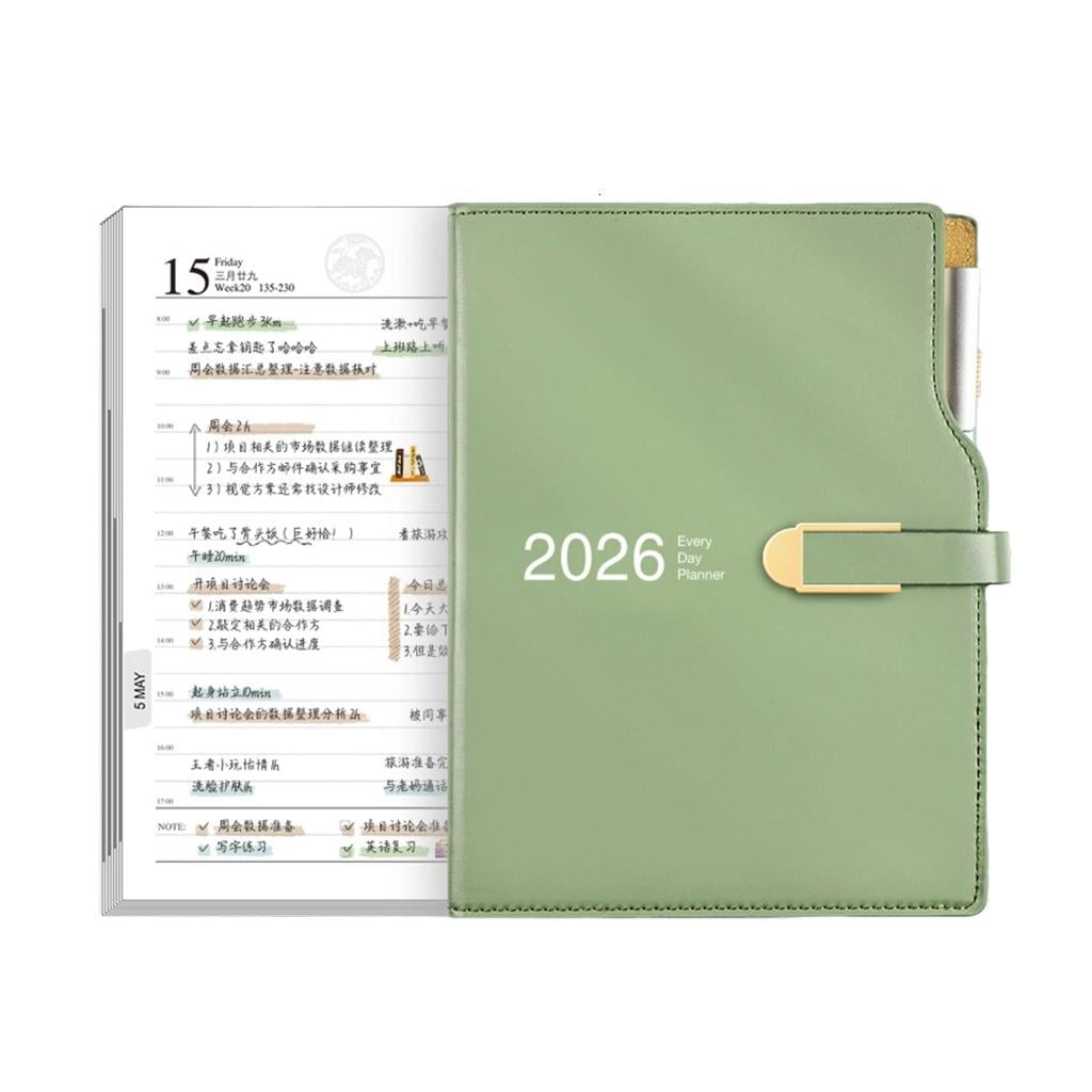 MOMOJIA 2026 Daily Planner Organizers Notebook Work Planner For ...