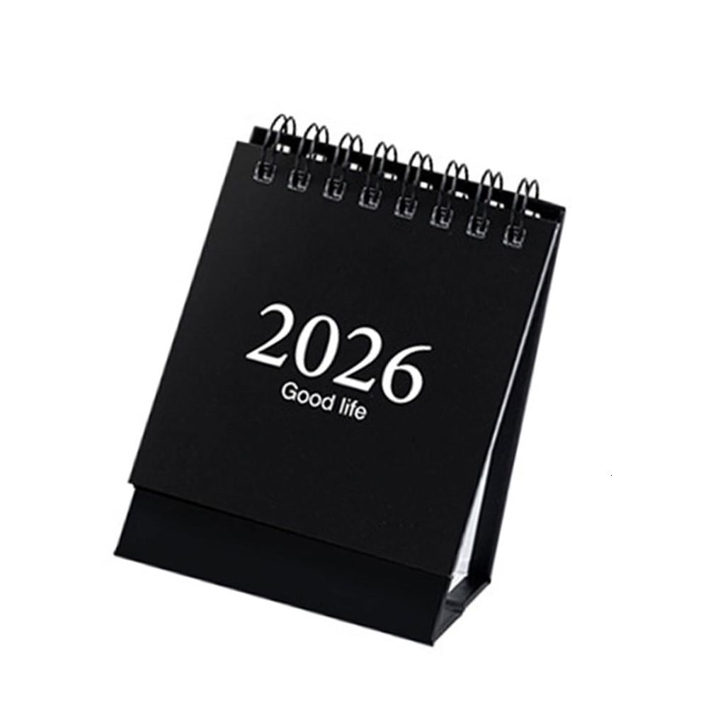MOMOJIA 2026 Desk Calendar 19 Month Referances Runs from Jan 2026 to ...