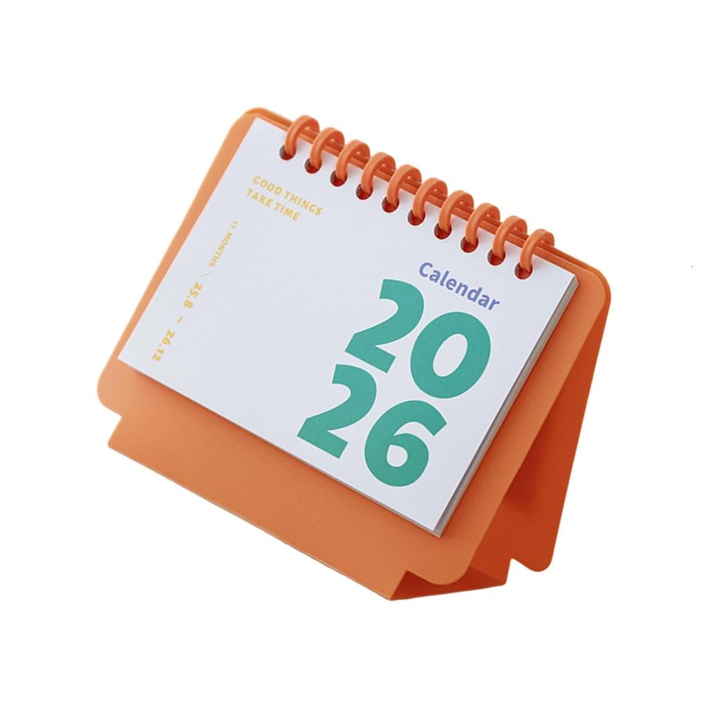 MOMOJIA 2026 Small Desk Calendar Pocket Monthly Calendar Writing ...
