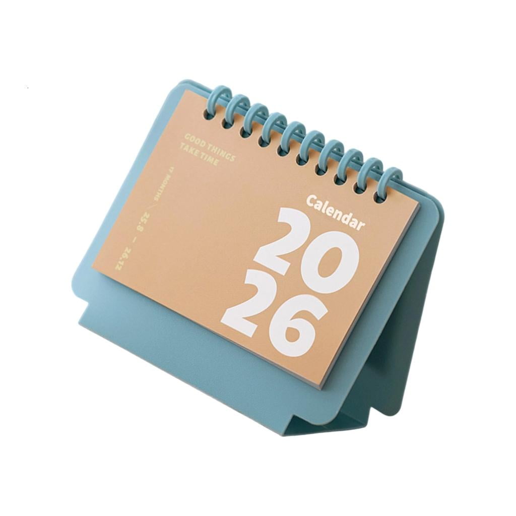 MOMOJIA 2026 Small Desk Calendar Pocket Monthly Calendar Writing ...