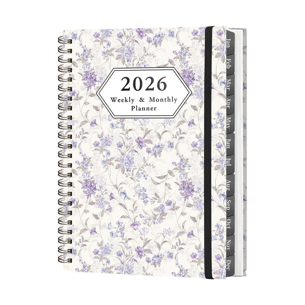 MOMOJIA 2026 Work Life Planner Travel Journal Schedule Notebook Compacts Size Task Tracking ...