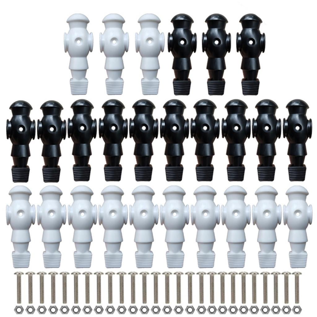 MOMOJIA 26Pcs Table Foosball Men Replacement Table Football Men Soccer ...