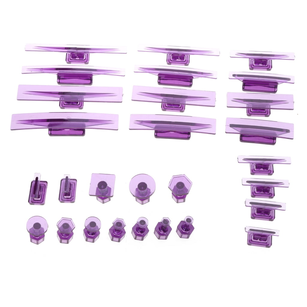 MOMOJIA 28x Heavy Duty Dent Repair Tool Paintless Pulling Tabs Dent ...