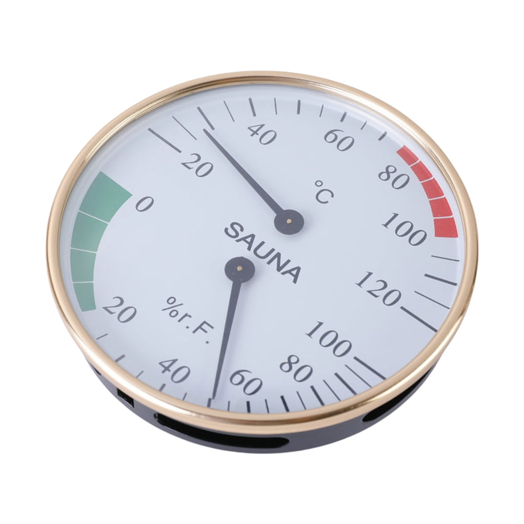 MOMOJIA 2in1 Sauna Room Thermometers Hygrometer Indoor Temperature and ...