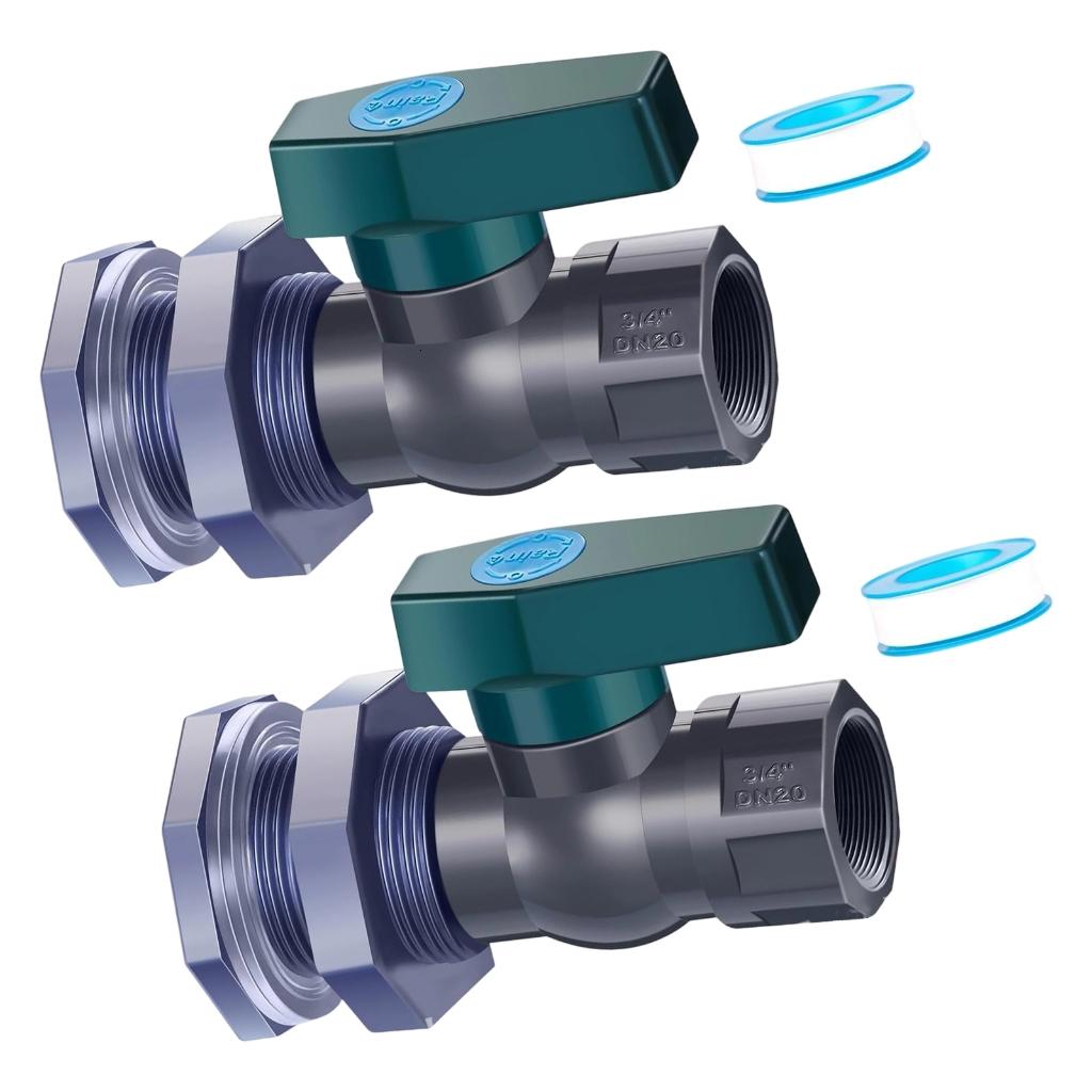 MOMOJIA 3/4inch Rain Bucket Faucet Garden Supplies Water Container Rain ...