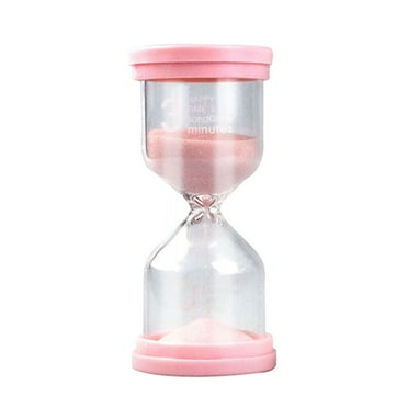 Farfi Hourglass Timer Attractive Eco-friendly Glass 3/15/30 Minutes ...
