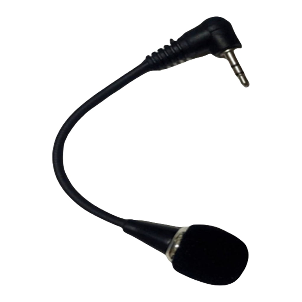 MOMOJIA 3.5mm Conference Microphone Double Sound Input Channel Bendable ...
