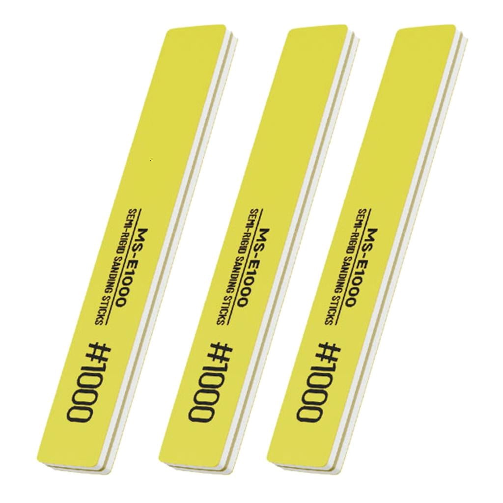 MOMOJIA 3Pcs Wood Polishing Sticks Model Polishing Tool Polishing ...