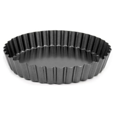 9 Inch Non-Stick Tart Pan with Removable Bottom, Round Quiche Pan for ...