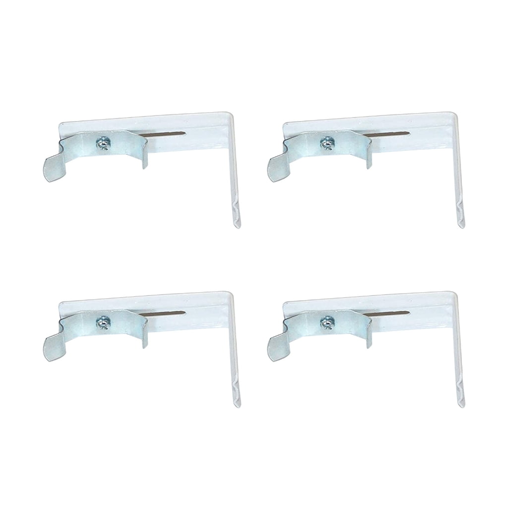 MOMOJIA 4/8pcs Vertical Blinds Curtain Track Mounting Attachments L ...