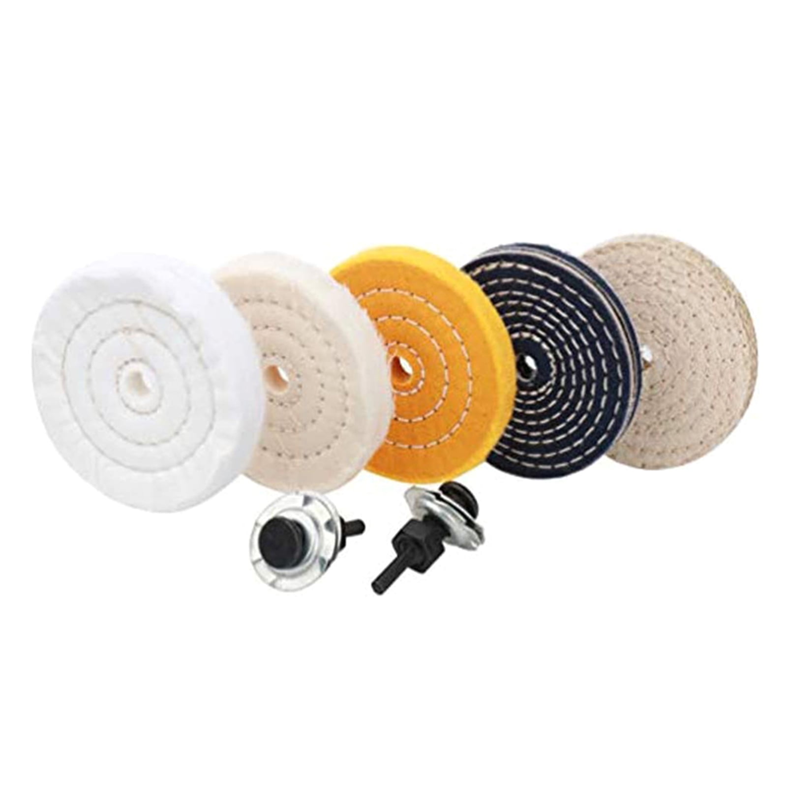 MOMOJIA 4 Inch Buffing Polishing Wheels Sanding Discs for Angle Grinder ...