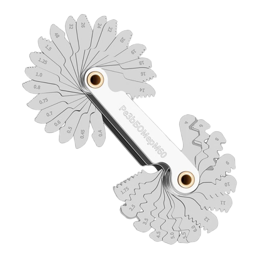 MOMOJIA 40Piece Thread Gauge Set For Accurate Industrial Measurements ...