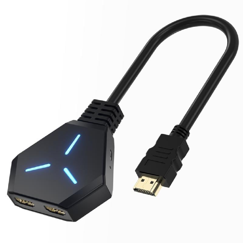 MOMOJIA 4K HDTV Splitter 1 Input 2 Output for Double Display Modes 4K ...