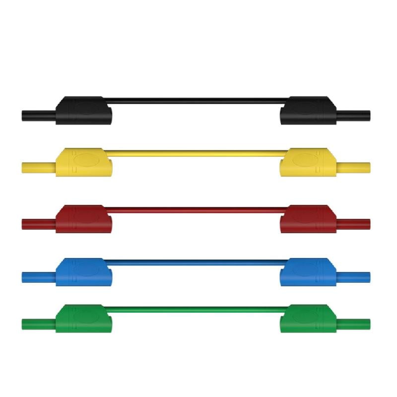 MOMOJIA 4mm Banana Plugs Test Cord 1meter Multimeter Cable Set strong ...