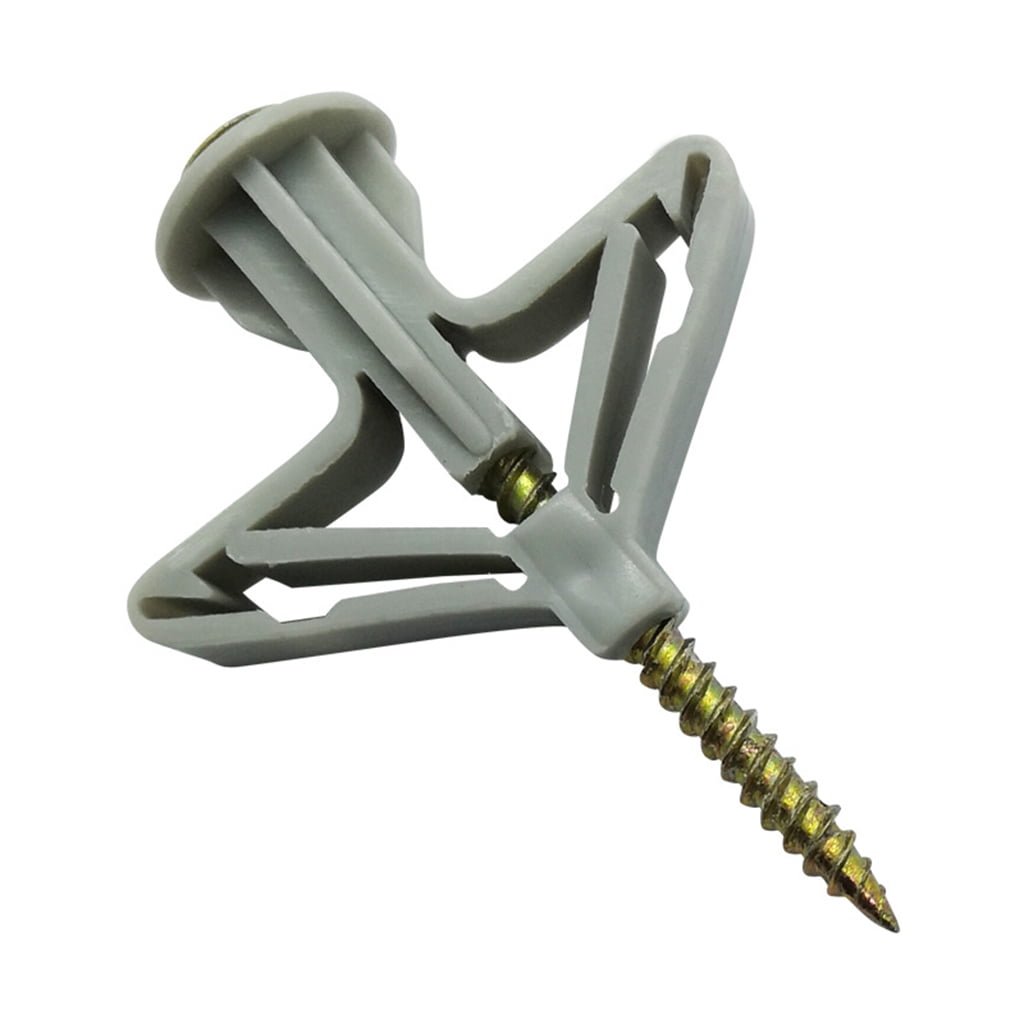 MOMOJIA 50 Pcs Home Expansion Drywall Anchors Kit for Butterfly Shape ...