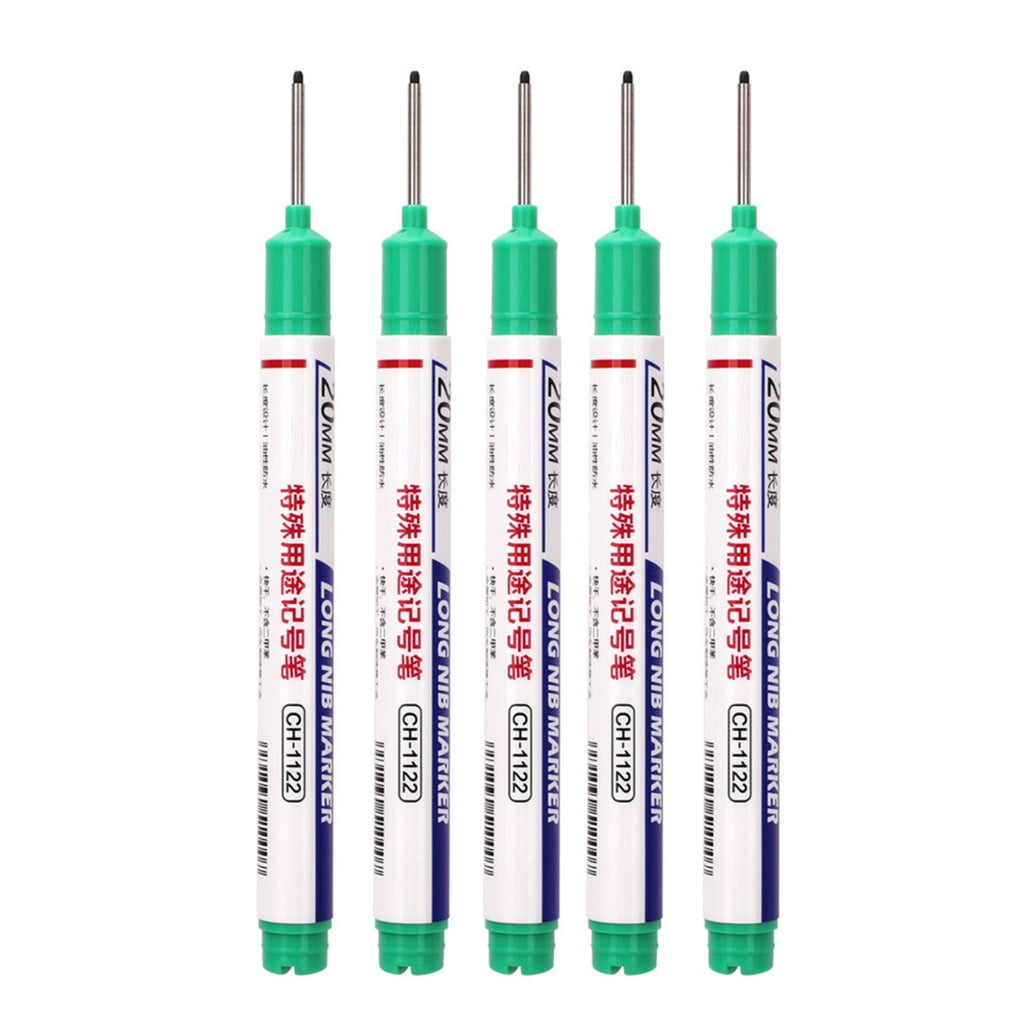 MOMOJIA 5PCS Marking Pen Plastic Construction Markers Suitable for ...