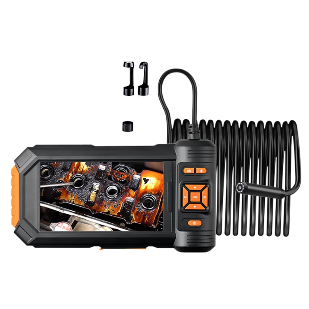 MOMOJIA 5in IPS Screen Double Lens Industrial Endoscope 1080P Bore ...