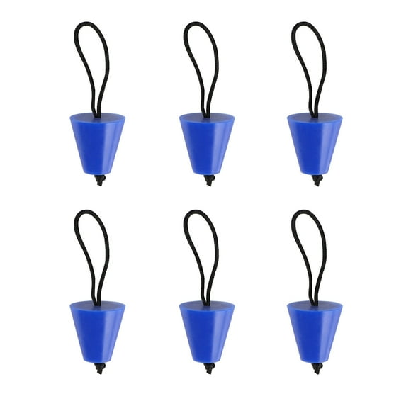 MOMOJIA 6 Pieces Kayak Scupper Plug Kit Rubber Scupper Plugs Drain ...