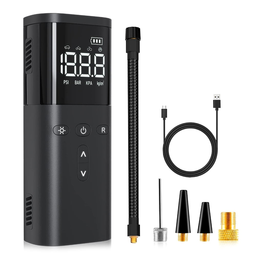 MOMOJIA 60W Handheld Air Compressor Inflatable Pump Air Pump Tire ...