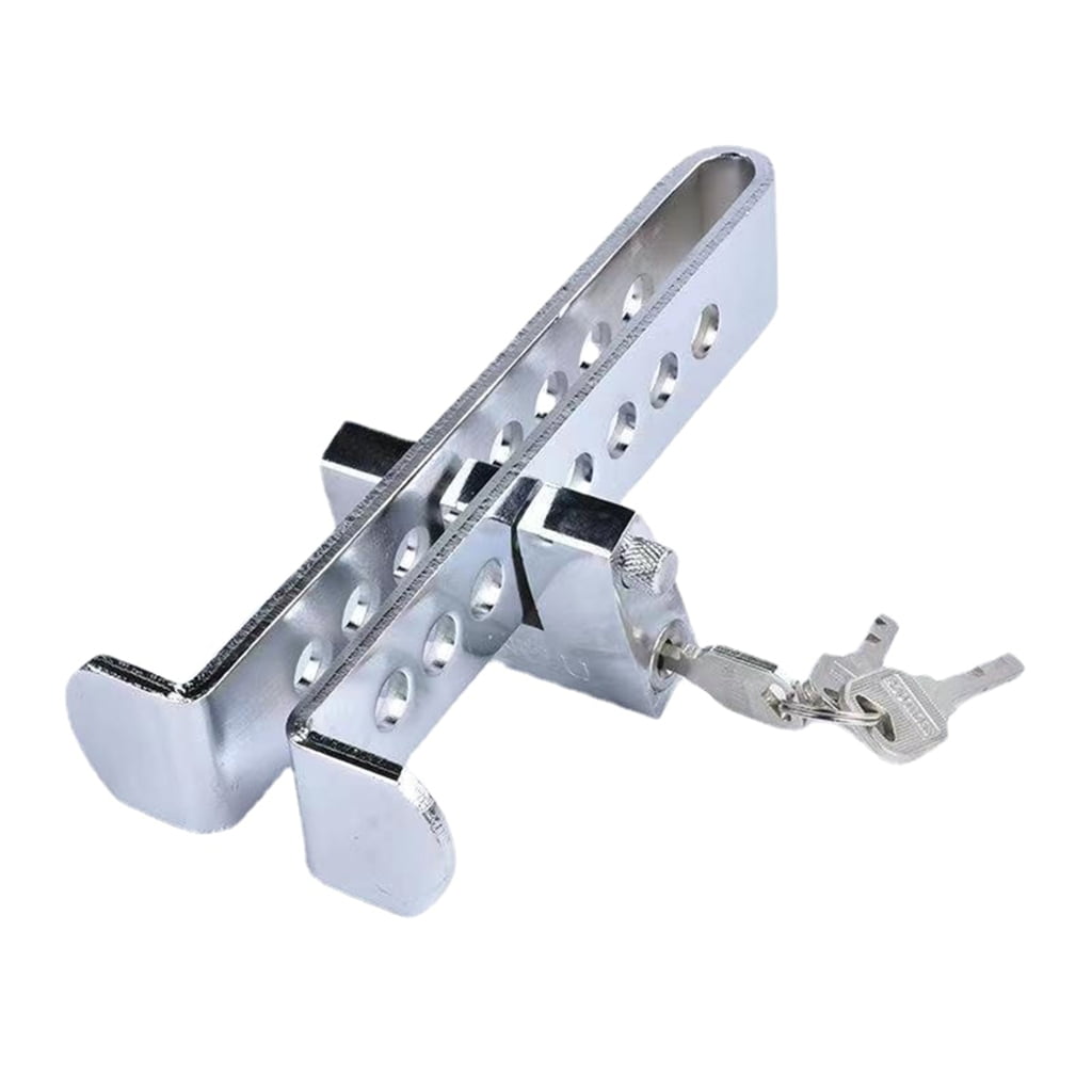 MOMOJIA 8 Hole / 9 Hole Car Pedal Security Lock Steel Car Safety Lock ...