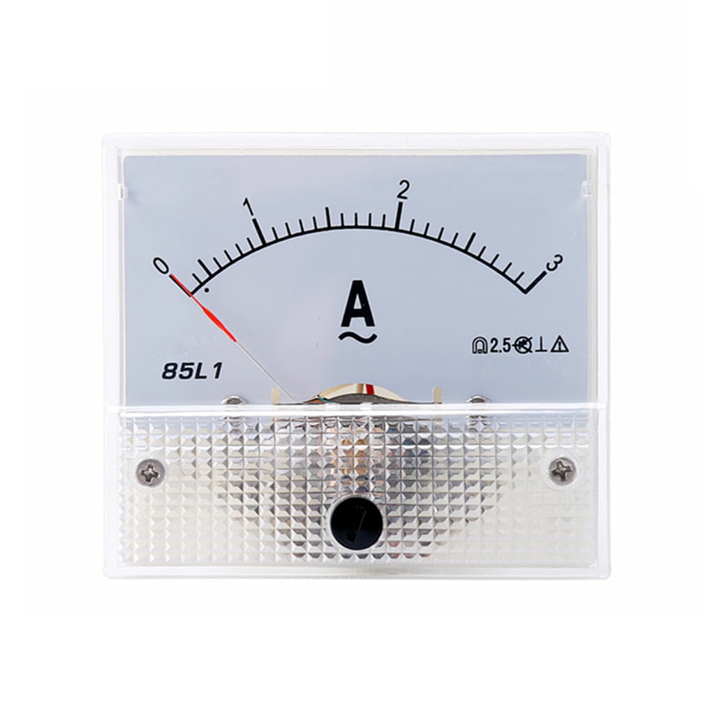 MOMOJIA 85L1 AC Panel Meter Analog Panel Ammeter Dial Current Gauge Pointer Ammeter - Walmart.com